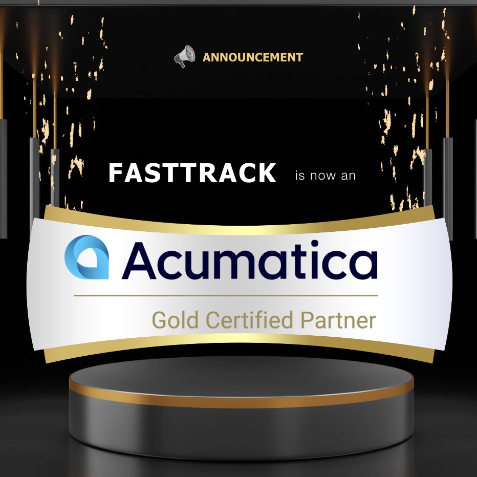 Fasttrack Solutions | Fasttrack is now an Acumatica Gold Certified Partner!